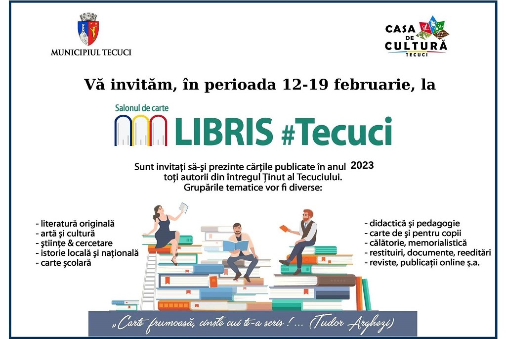Ediția a III-a a Salonului de Carte „Libris” Tecuci - Ziarul Tecucean